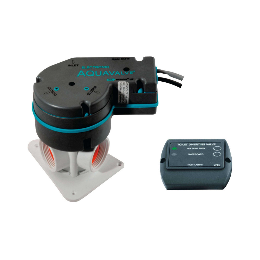 3-weg kraan elektronisch / handmatig Aquavalve