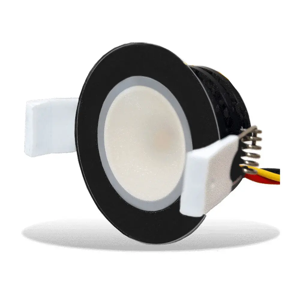 LUX DL50, Downlight, 5 Watt, Black Bezel