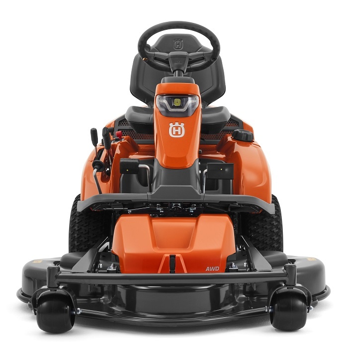 Aktion: Husqvarna Rider R 320X AWD Allrad-Antrieb und Frontmähwerk ...