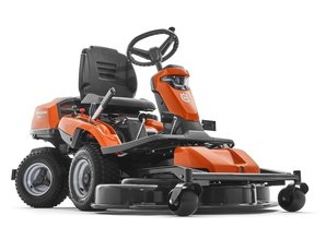 Aktion: Husqvarna Rider R 320X AWD Allrad-Antrieb und Frontmähwerk ...