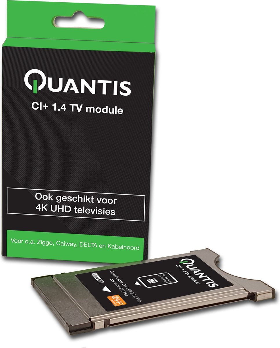 Quantis Ziggo CI+ module Quantis 1.4 en lager Interactief - Satelliet ...