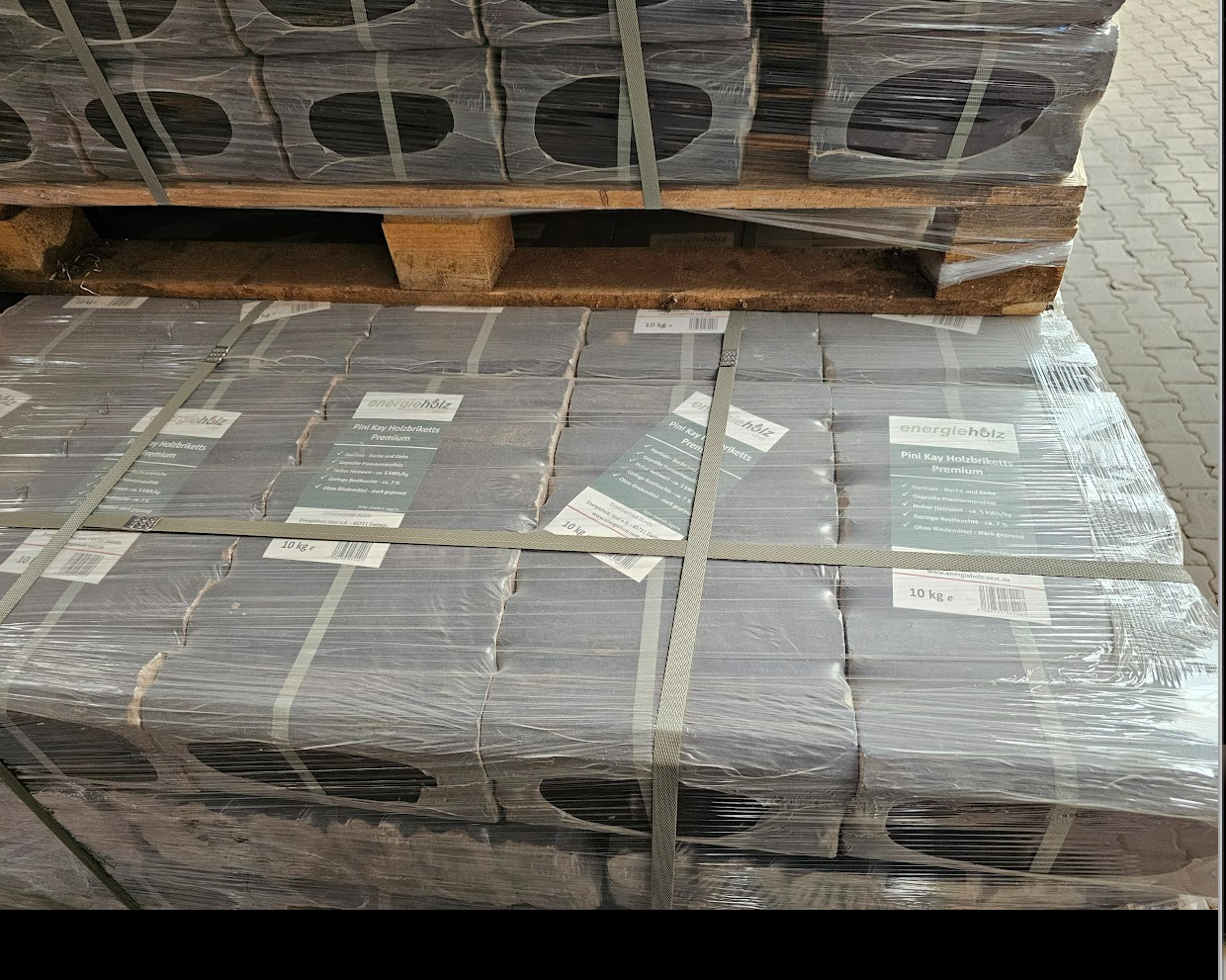 Pini Kay Holzbriketts - Premium - Energieholz Vest e.K.