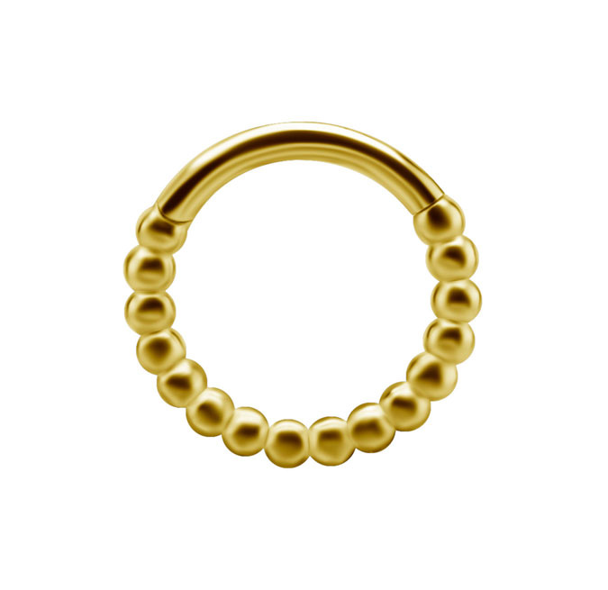 18 Karat Gold Segment Ring - Piercings Works