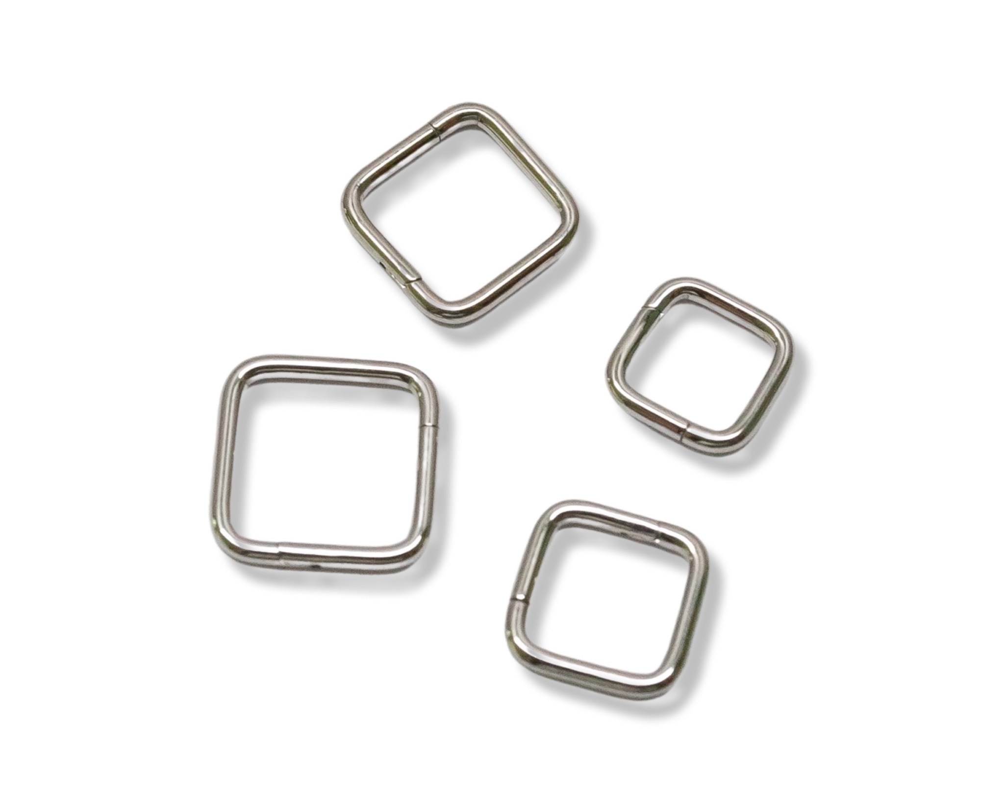 Titanium Seamless Click Ring - Square - Piercings Works
