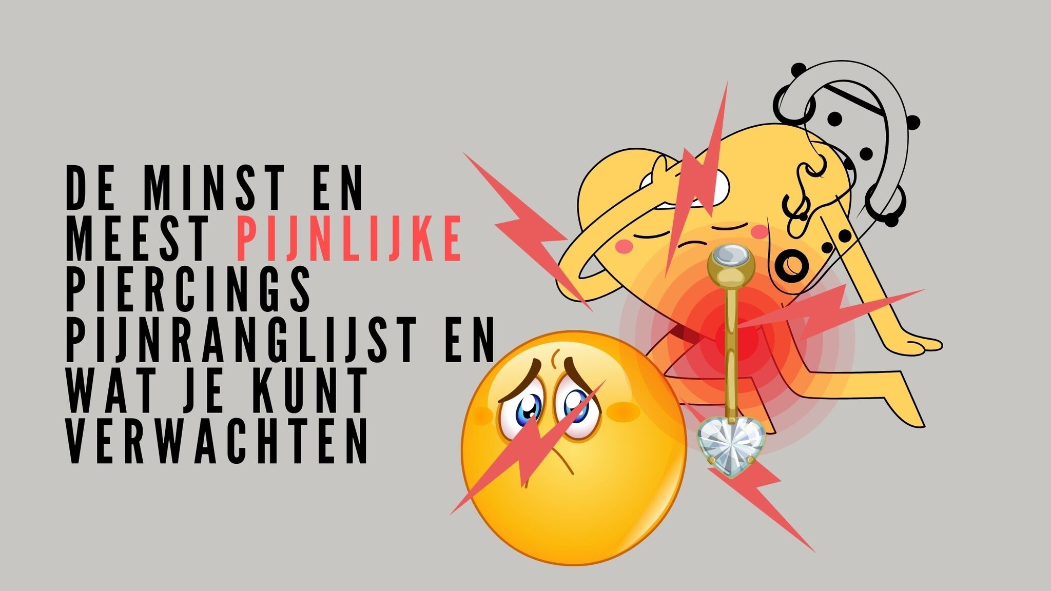 De minst en meest pijnlijke piercings – Pijnranglijst en wat je kunt ...