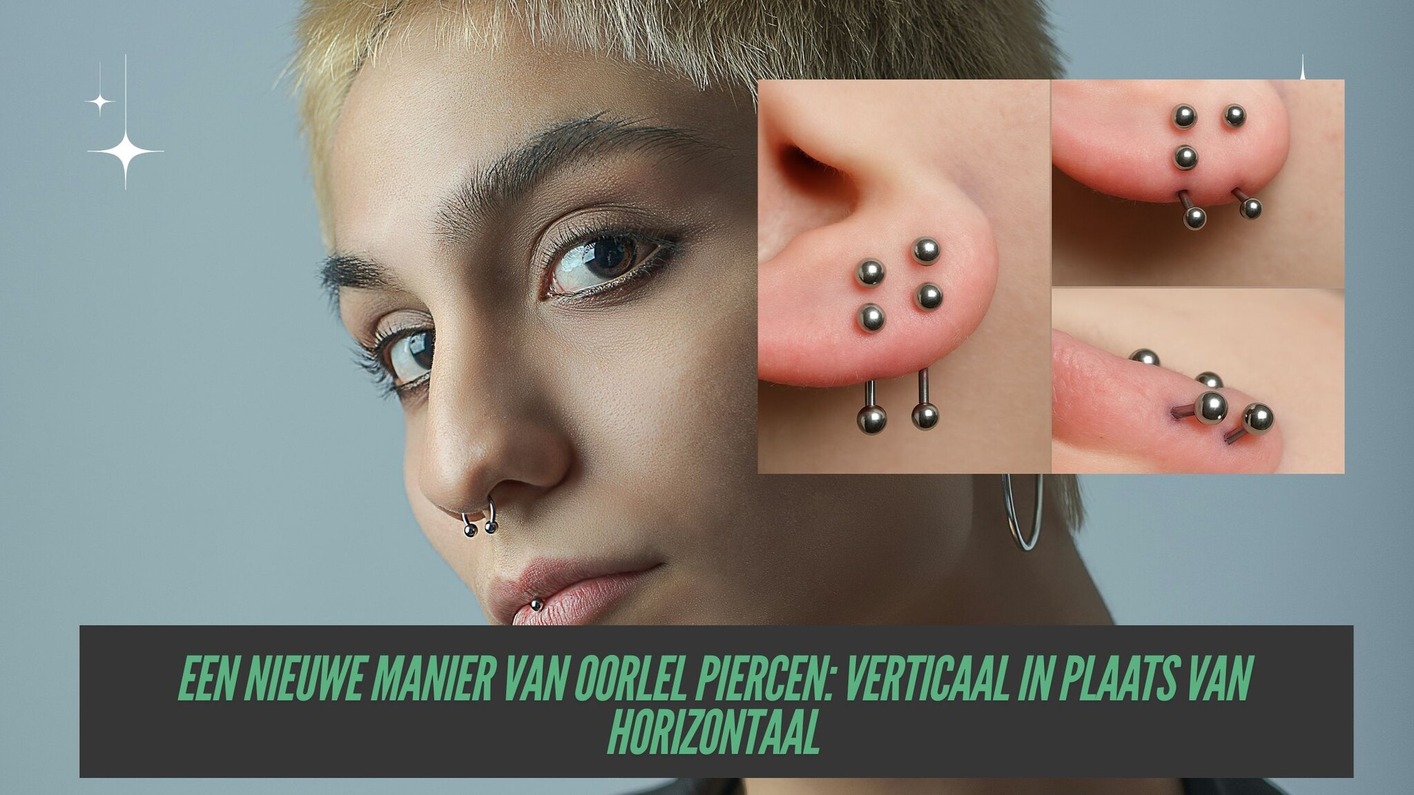 Verticaal oorlel piercen | Afspraak maken via Piercingzetten.com ...