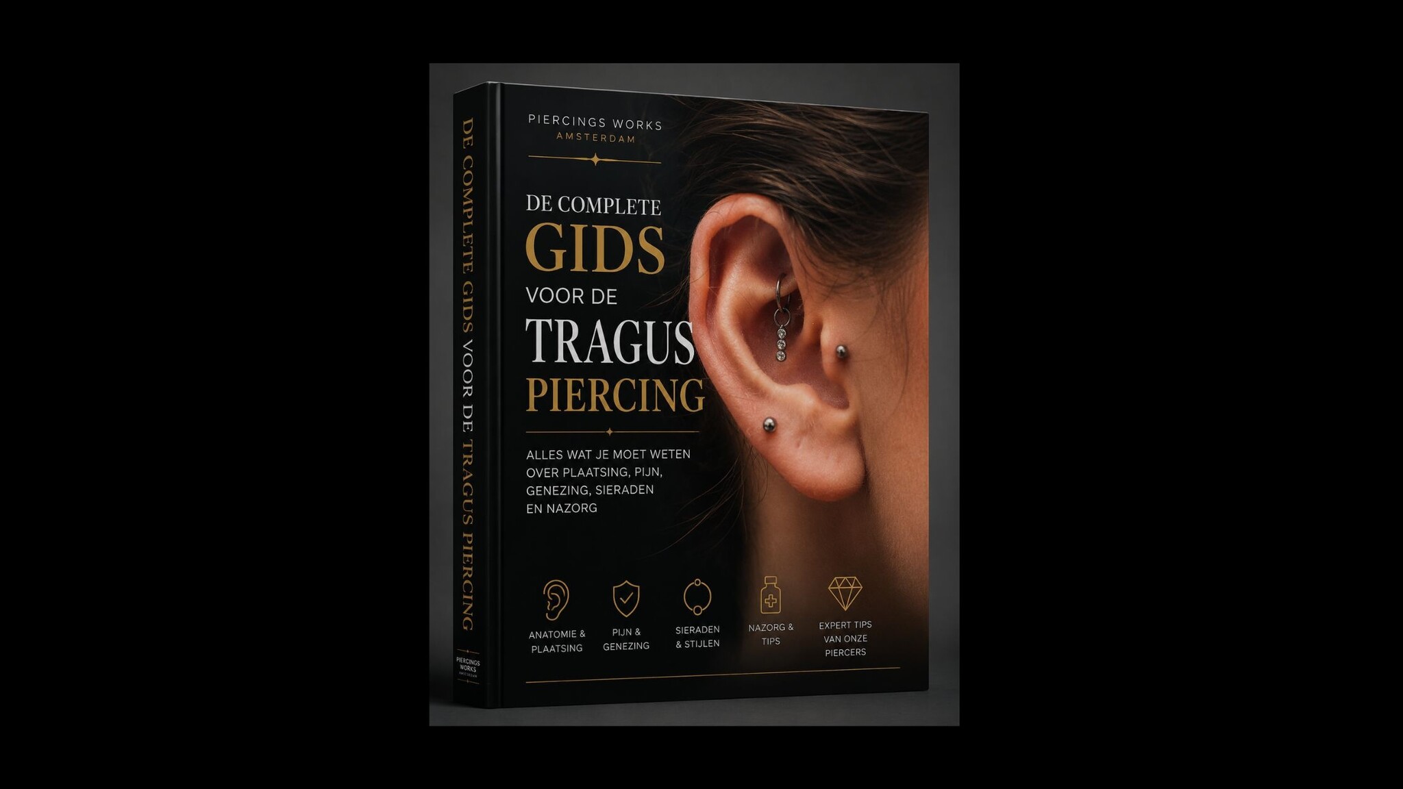 Tragus Piercing Amsterdam | Pijn, Genezing & Nazorg Gids - Piercings Works