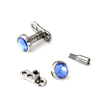Surgical Steel Dermal Extension - Piercings Works