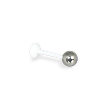 Surgical Steel & Bioplast Labret Basic - Piercings Works