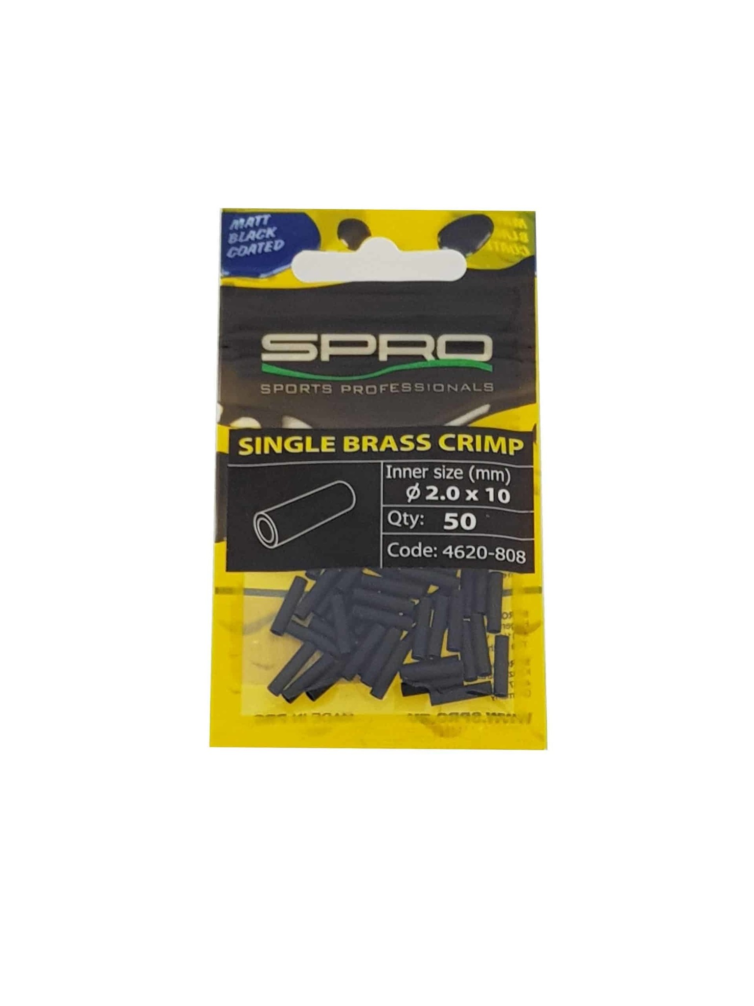 Single Brass Crimp - Idzenga Hengelsport Webshop