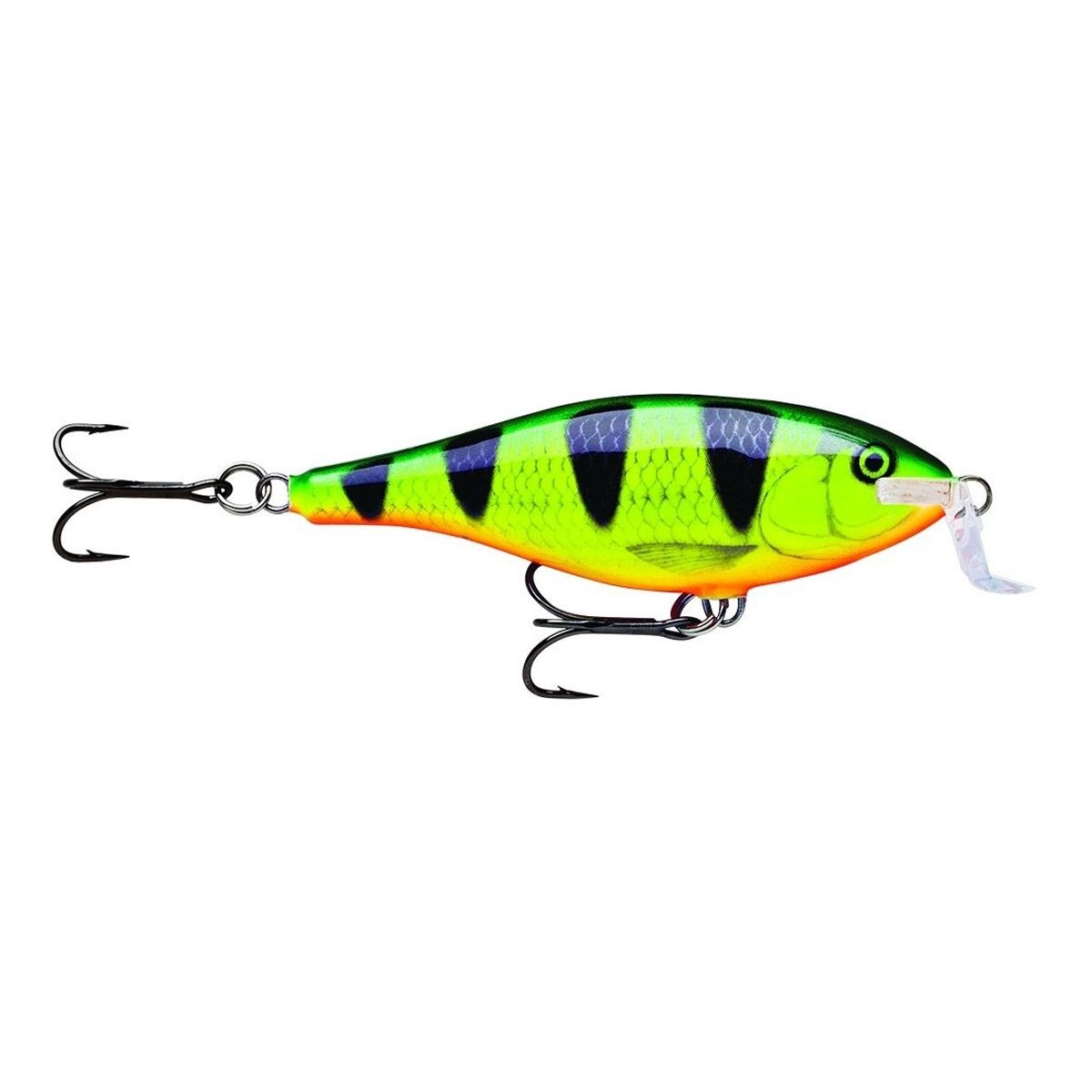 Rapala Shad Rap 9 Fire Perch 9cm - Idzenga Hengelsport Webshop