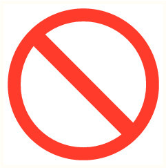 Buy Pictogram access prohibited