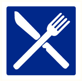 Pictogram aanwijzing eetgelegenheid kopen?