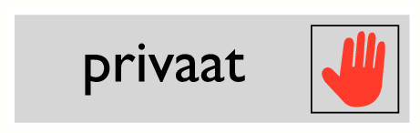 Acheter Pictogramme texte privé