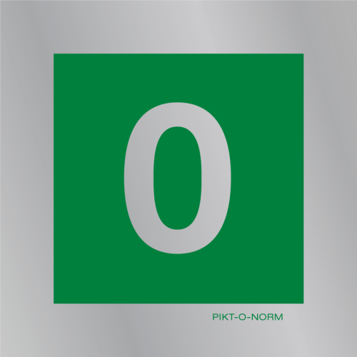 Pictogram verdieping -2 tot en met 5 Aluminium kopen?