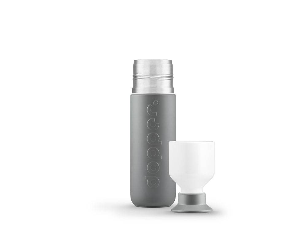 Thermos - Bouteille Isolée 'Dopper Insulated 350 ml (gris) - Axeswar Design