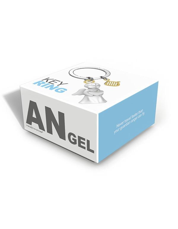 Metalmorphose Keyring - Key Fob -Angel - Axeswar Design