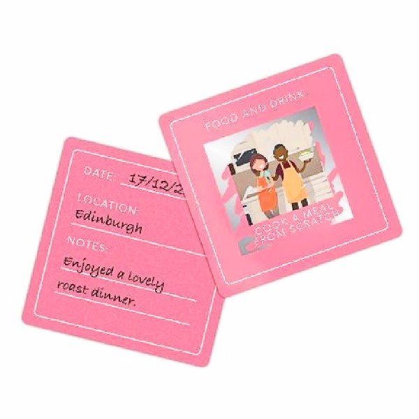 Cartes à Gratter Date Night Bucket List - Gift Republic - Axeswar Design