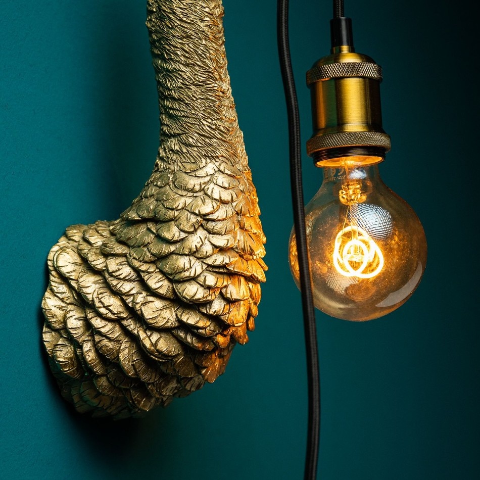 Lampe d'Animale Baby Autruche Franz Josef - H 35 cm - Werner Voss ...