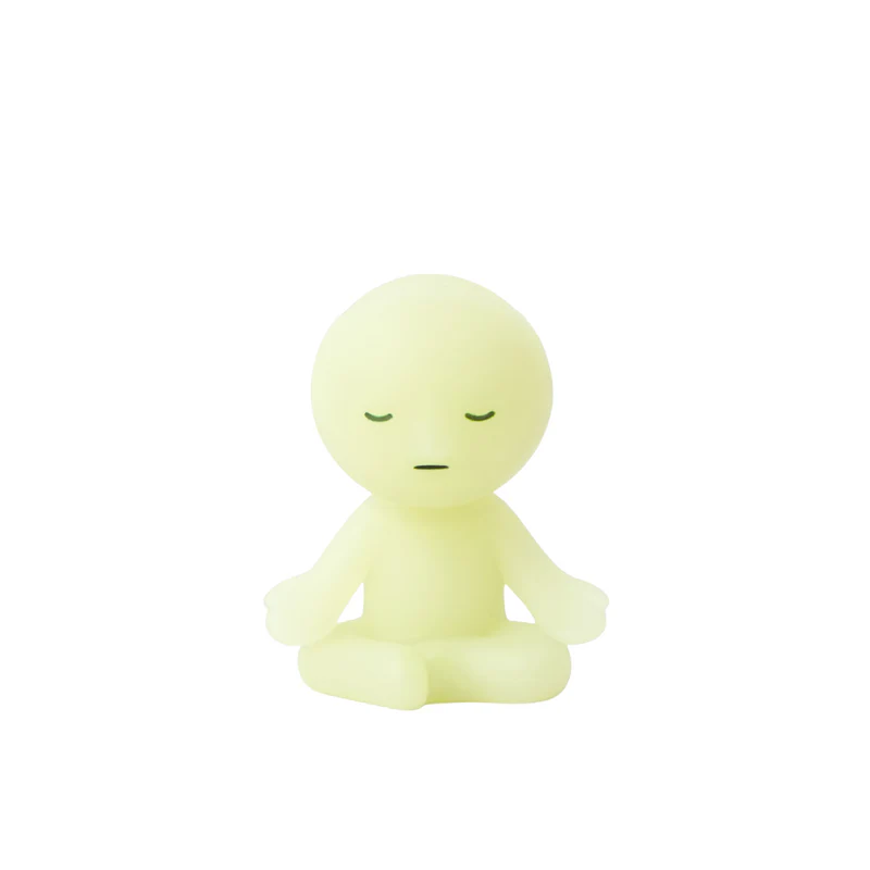 Smiski Zipperbite - Lotus Pose - Glow in The Dark - Axeswar Design