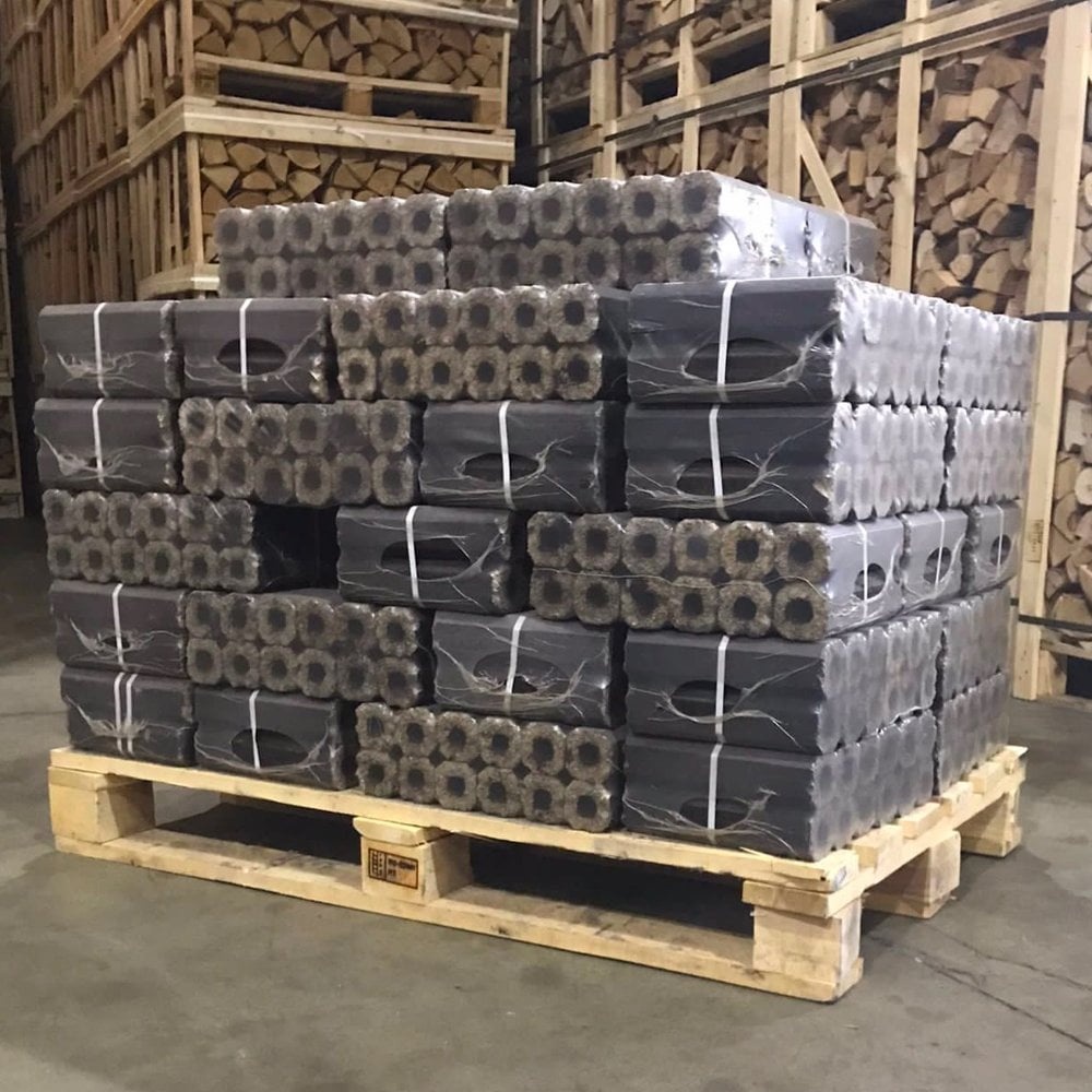 A kwaliteit Pini Kay houtbriketten 48 pak - melkbusshop.nl