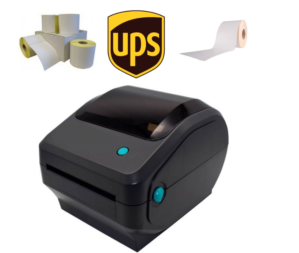UPS StartersPakket | Labelprinter + 1200 etiketten nu €125 - Euro-Label BV