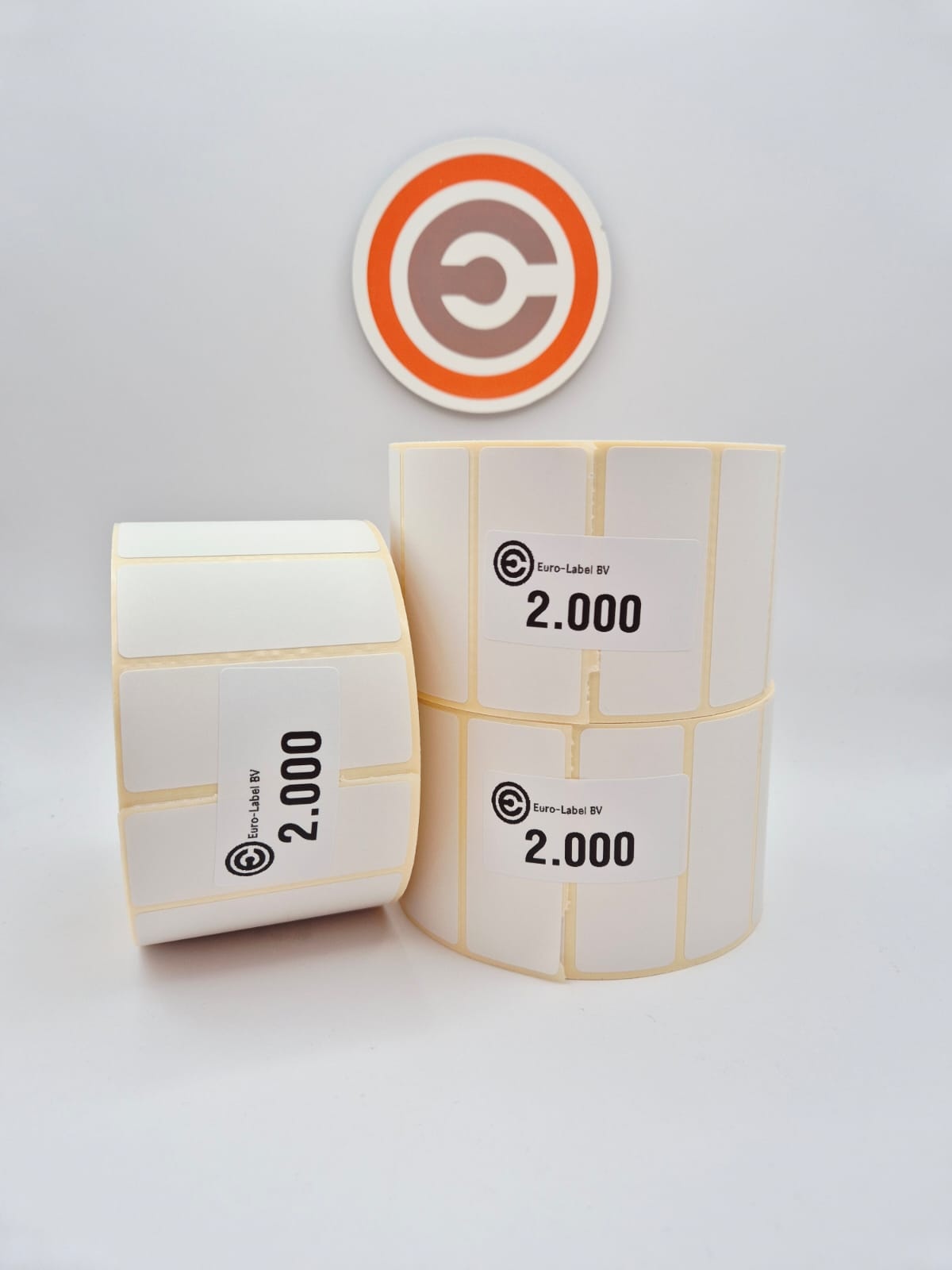 Euro-Label 60x25mm Thermisch - 2000 per rol. v/a €5.85,- - Euro-Label BV