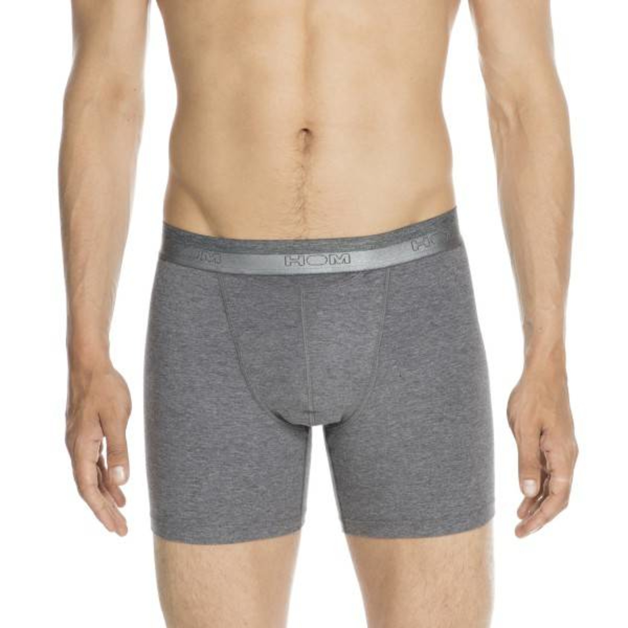 HOM HO1 Long Boxer Briefs Grey - HOM-Shop.com