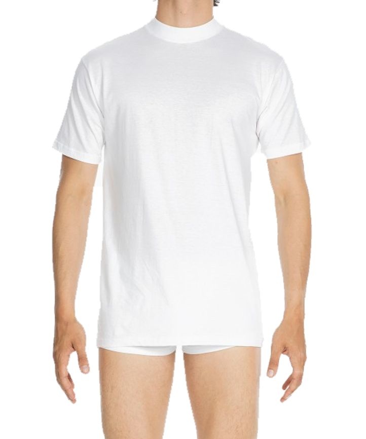 HOM Harro New Tee-Shirt Crew-Neck White-Light Combination - HOM-Shop.com