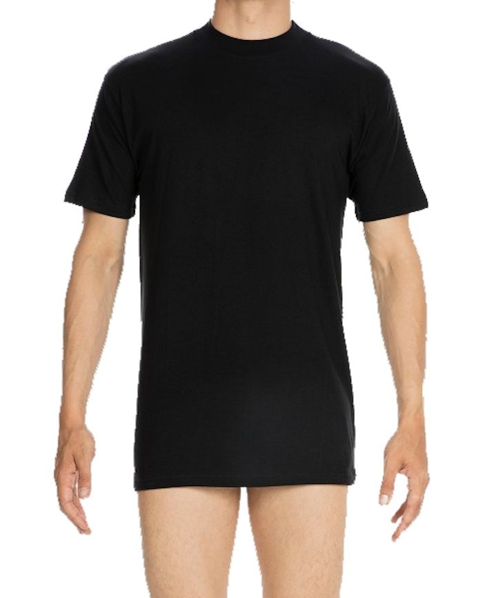 HOM Harro New Tee-Shirt Crew-Neck Black Combination - HOM-Shop.com