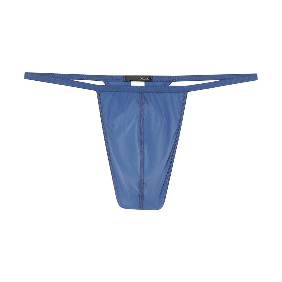 HOM Plumes G-String Midblue - HOM-Shop.com