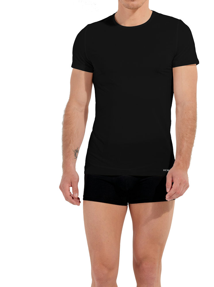 HOM H-Fresh Tee-Shirt Crew-Neck Black - HOM-Shop.com