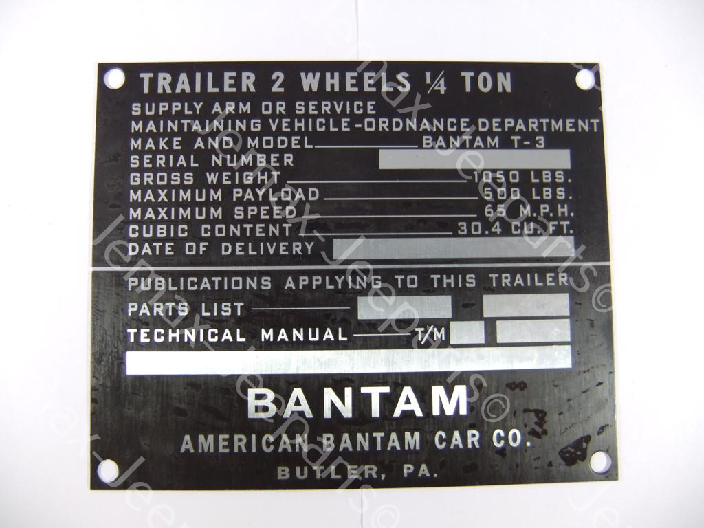 Fertilizer Tank Trailer Data Plates Nurse Trailers: Cone Bottom,