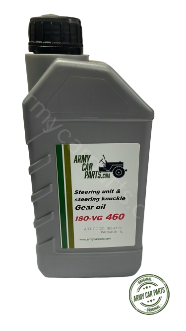 Steering unit & Steering Knuckle gear Oil - Army Car Parts