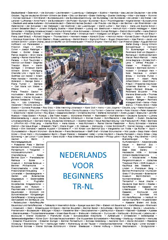 Nederlands voor beginners TR-NL (ERK-A1+A2 - CommArt Int. nv