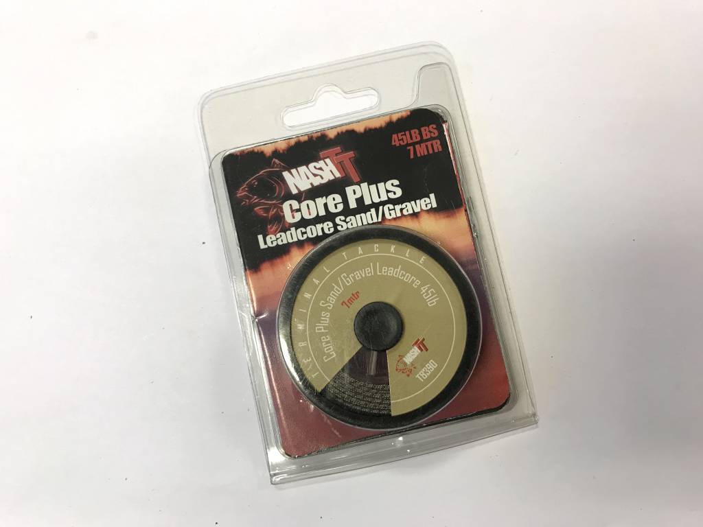 Nash core plus leadcore 7M | sand gravel - 45 LB - CV Fishing