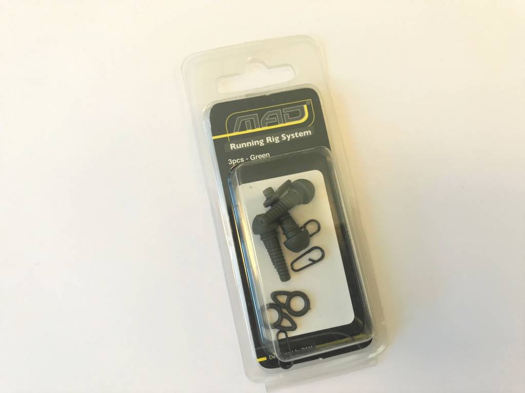 running rig system | green | 3 pcs - CV Fishing
