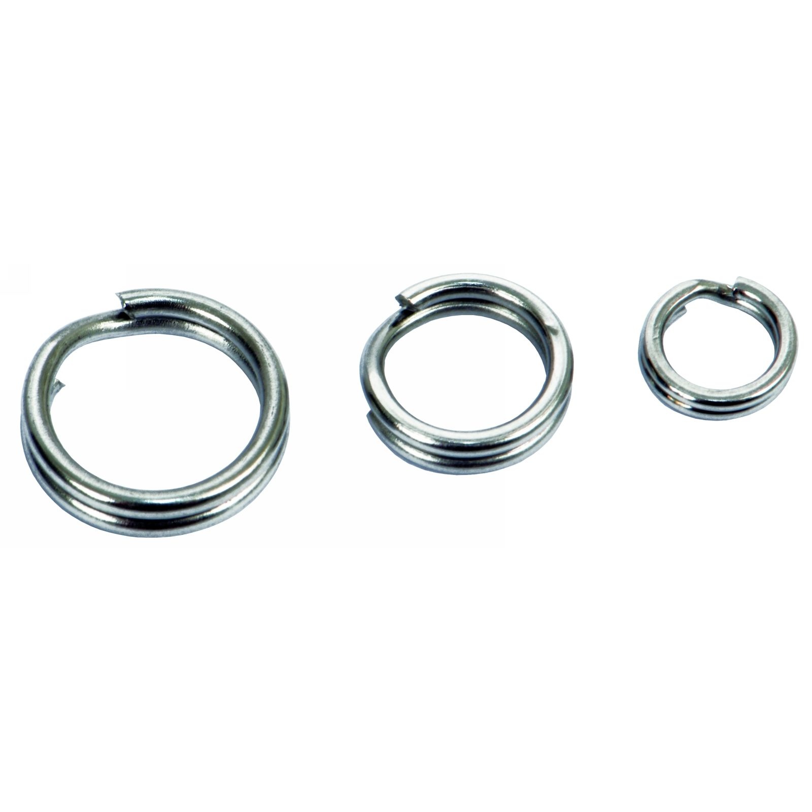 nickel split ring | 10 pcs - CV Fishing