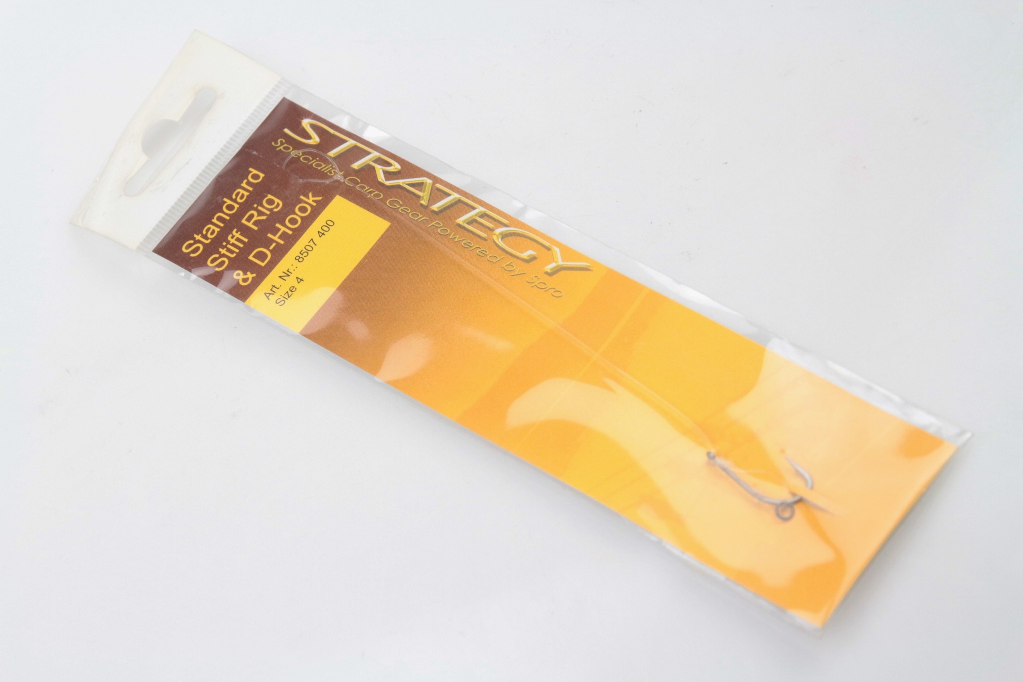 standard stiff rig & D-Hook | 1 pcs | carp rig - CV Fishing