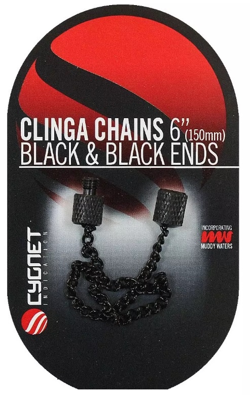 cygnet clinga chains | black & black ends - CV Fishing