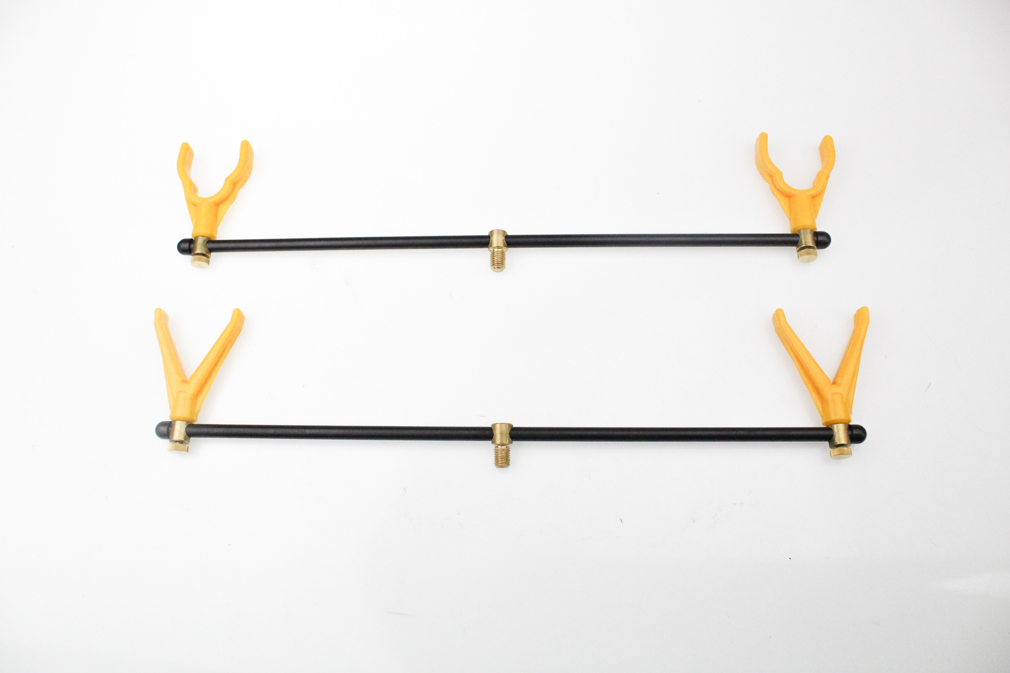 DAM alu 2 rod buzzer bar with adjustable rod rests - CV Fishing