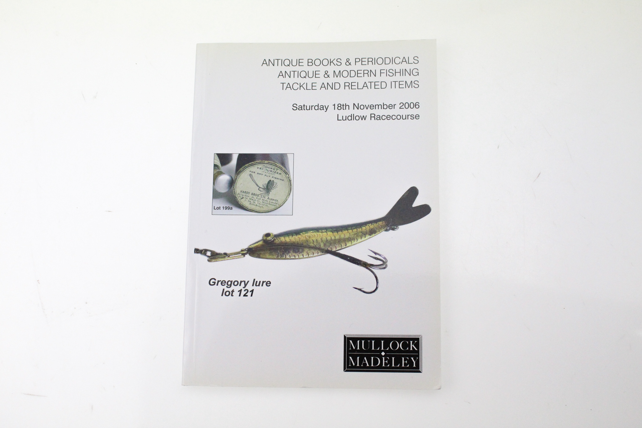 Mullock Madeley antique & modern fishing tackle veiligingboek | 18-11 ...