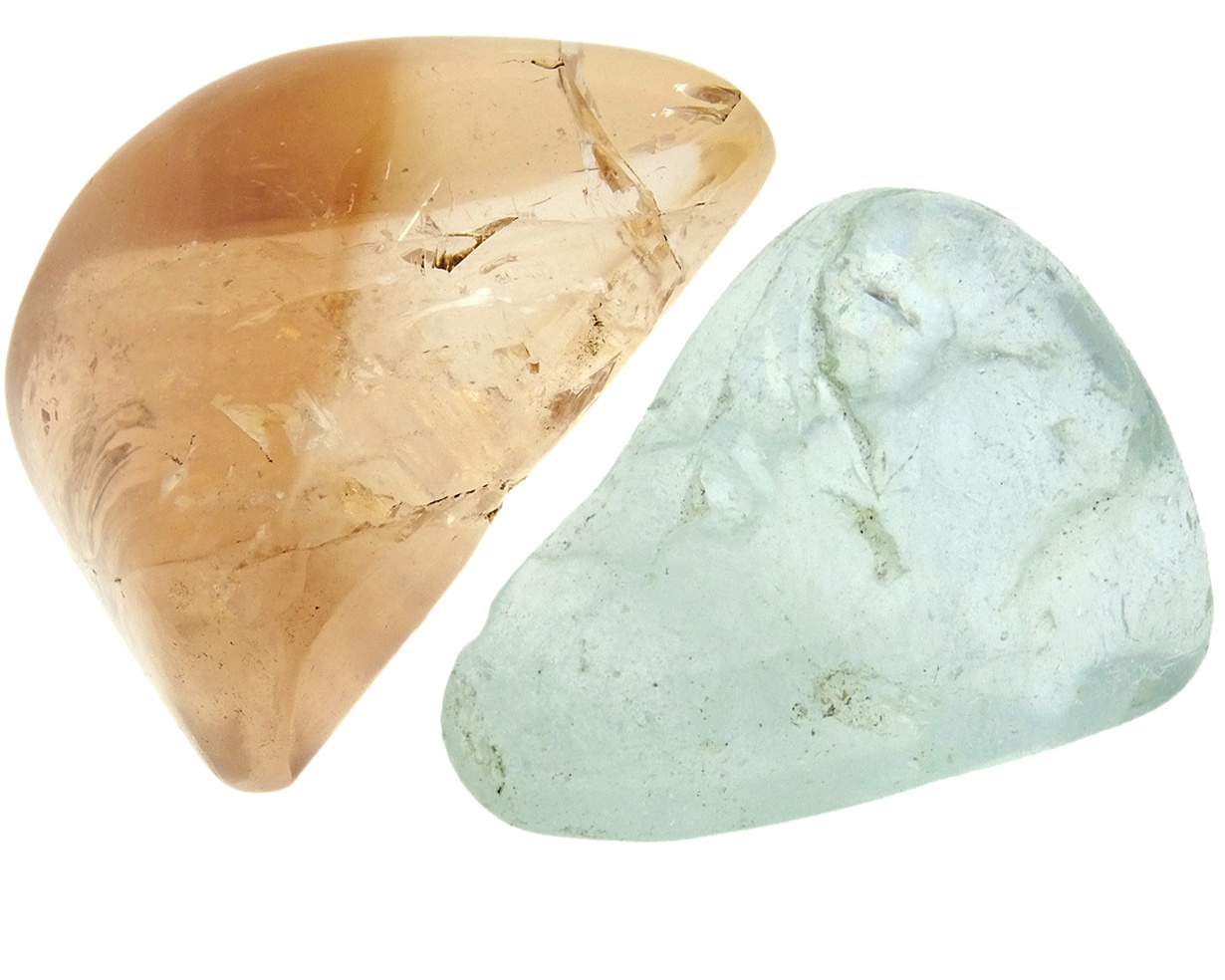 Royal blue en imperial topaas