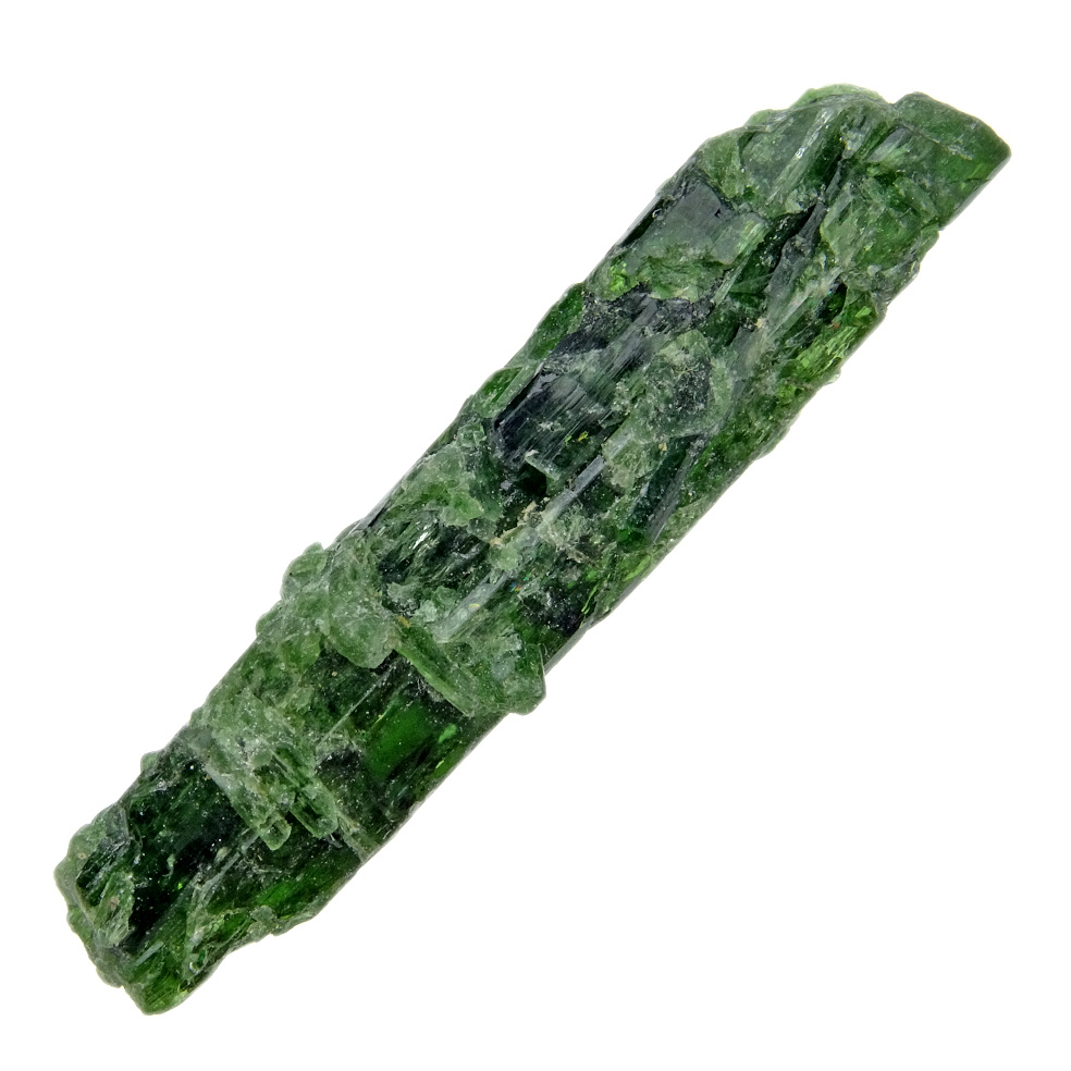 Diopsiet de smaragdgroene edelsteen