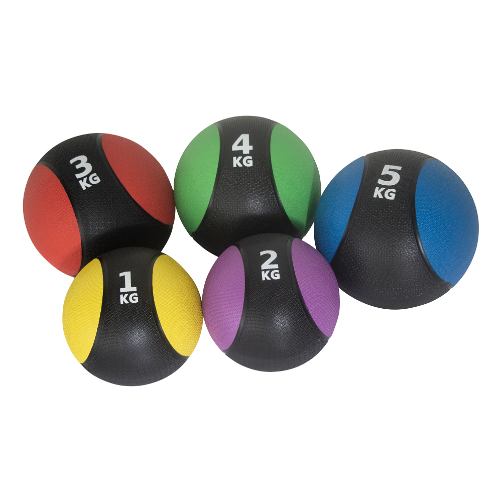 1-5kg medicine ball set - Fitribution