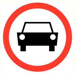Pictogram Verboden voor de wagen kopen? Bestel nu online!