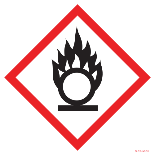 Pictogram Oxiderende stoffen (GHS03) kopen? Bestel nu online!