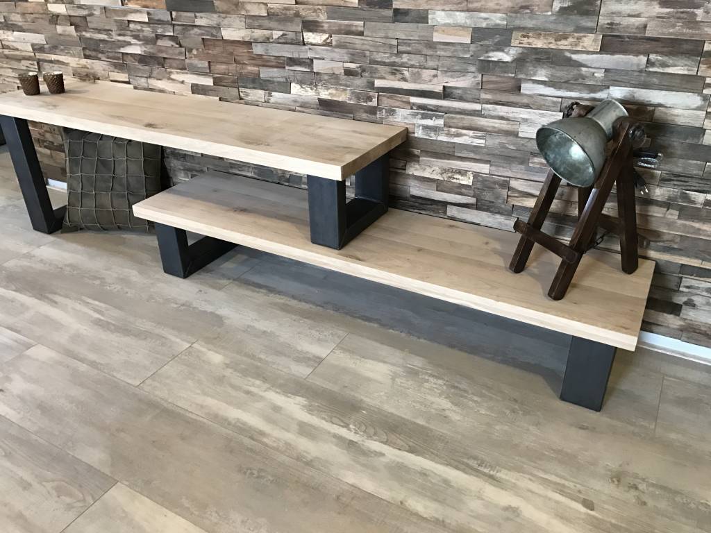 TV-Meubel Hoog & Laag - Firma Hout & Staal