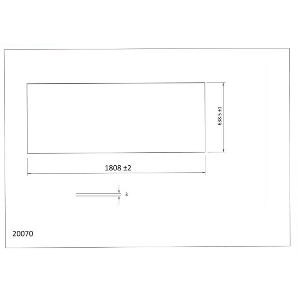 Hapro Acrylic sheet Hapro Topaz bed. - Zondag Zonnevakmensen BV