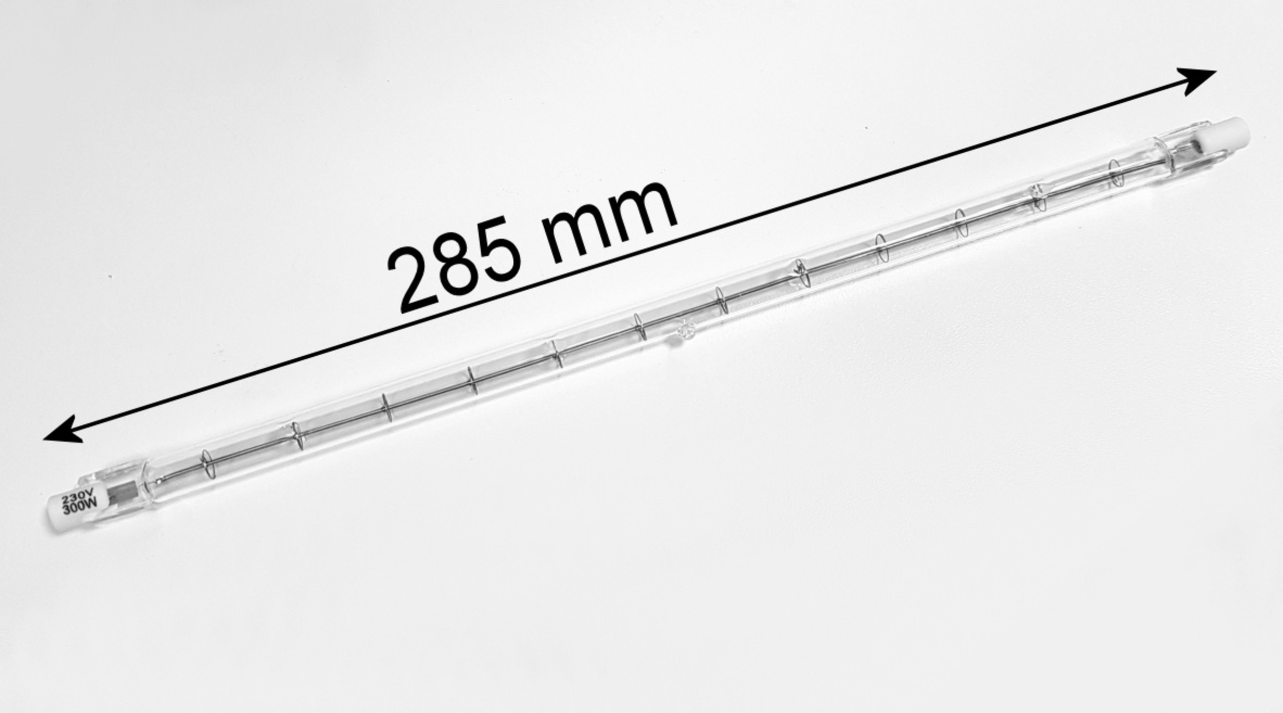 Infrarood-lamp voor infraroodcabine met R7s fitting, 285mm 300W ...